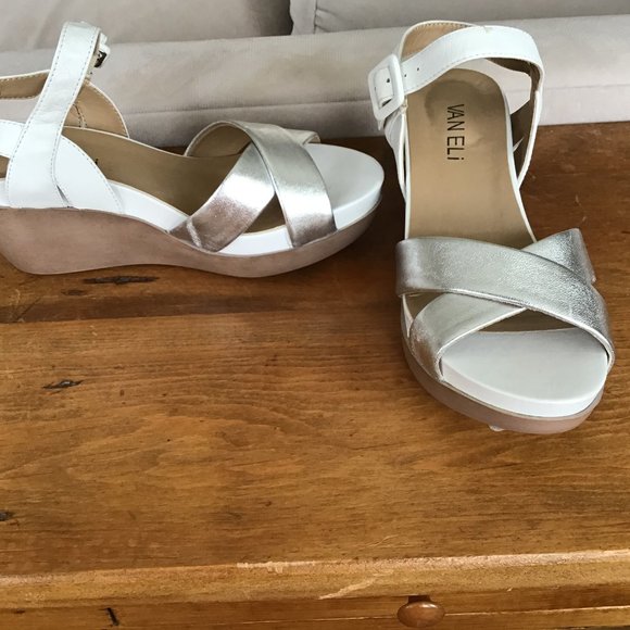 Van Eli | Shoes | New Van Eli Wedge Sandals | Poshmark
